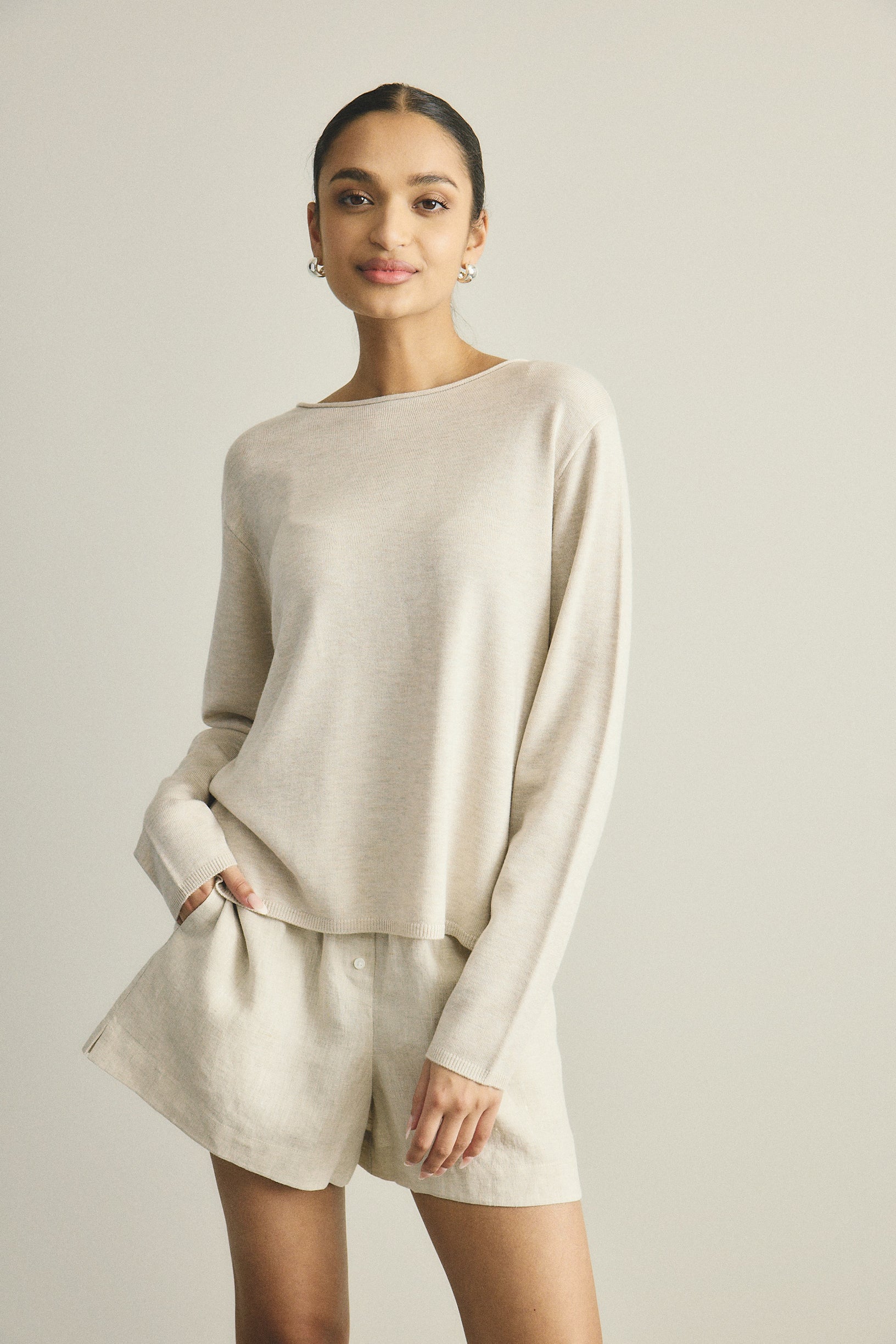 Amy Sweater - Mink – Armadi