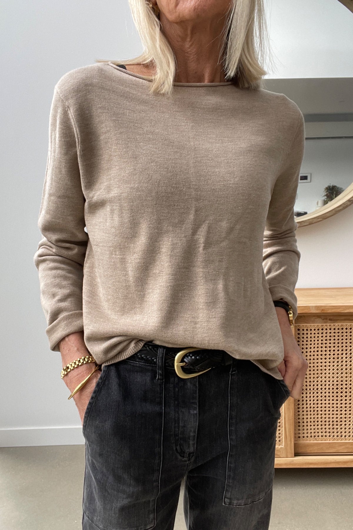 Amy Sweater - Oatmeal – Armadi